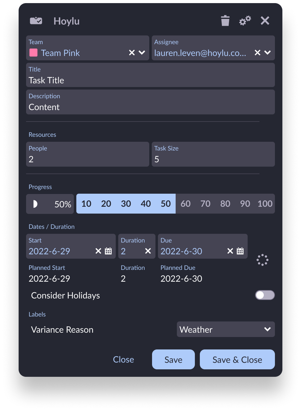 Easy-to-Use Pull Planning Software